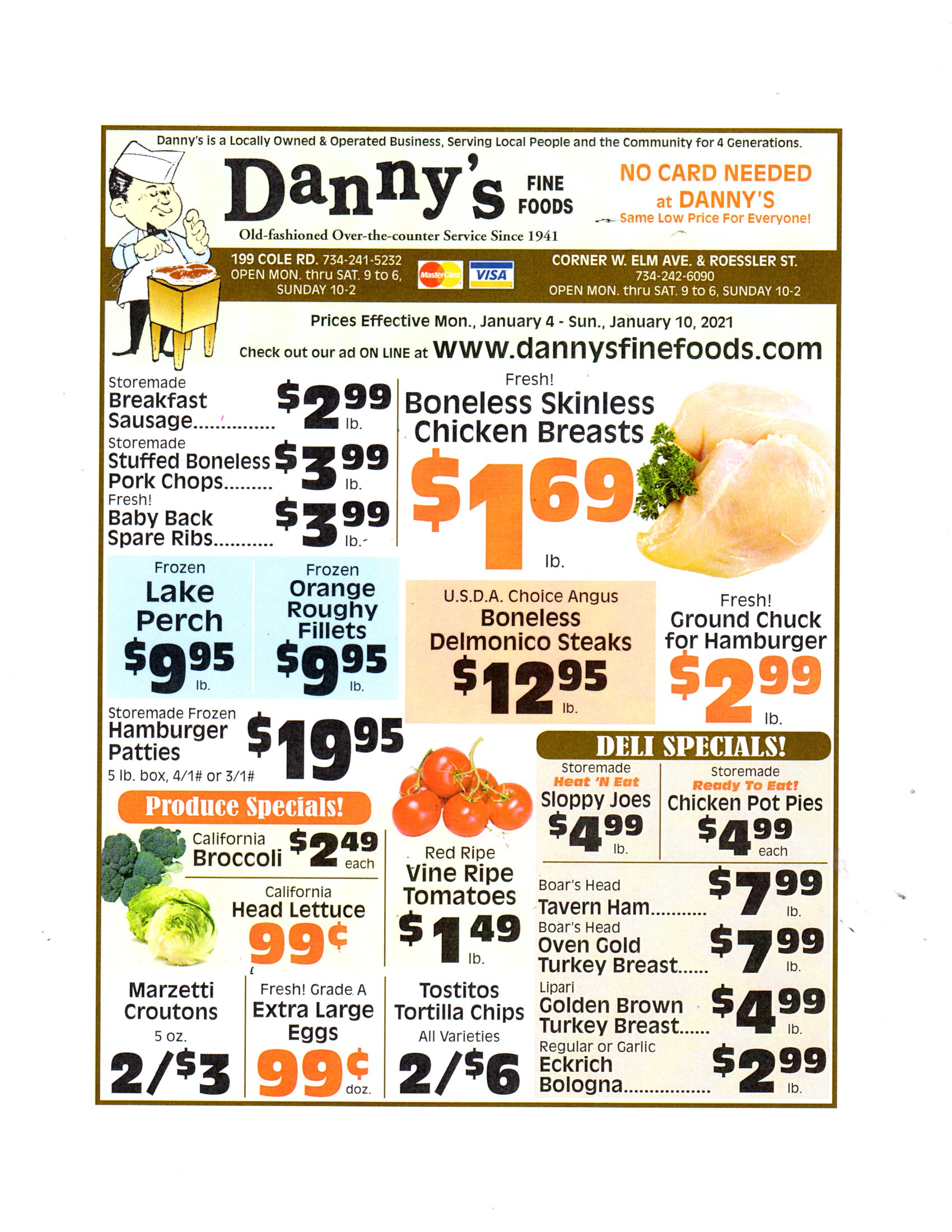 Weekly Special | Danny's Fine Foods