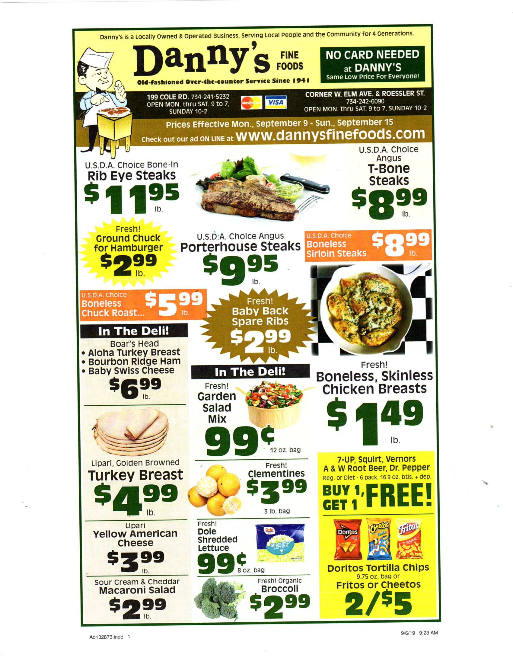 Weekly Special | Danny's Fine Foods