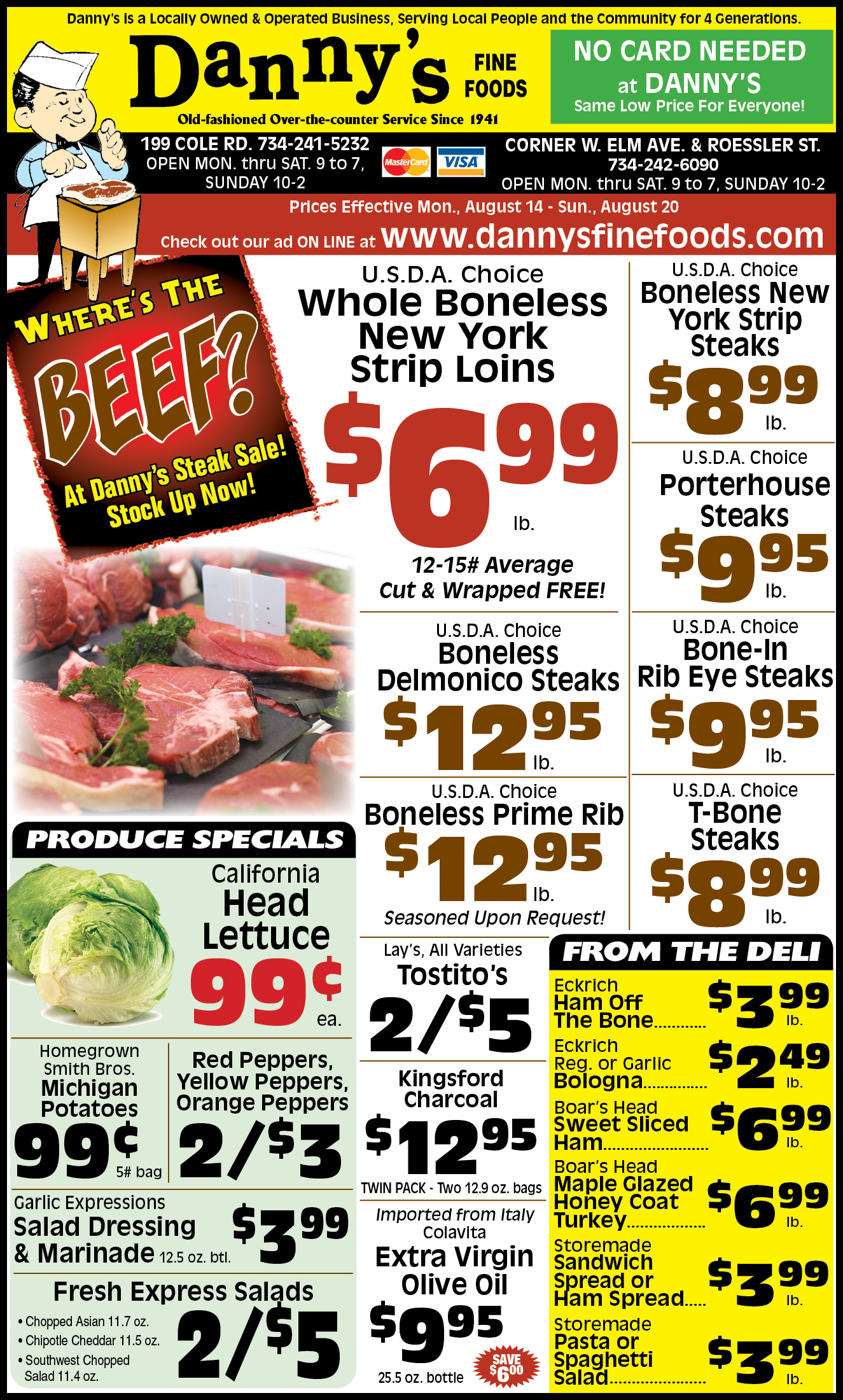 Weekly Special | Danny's Fine Foods