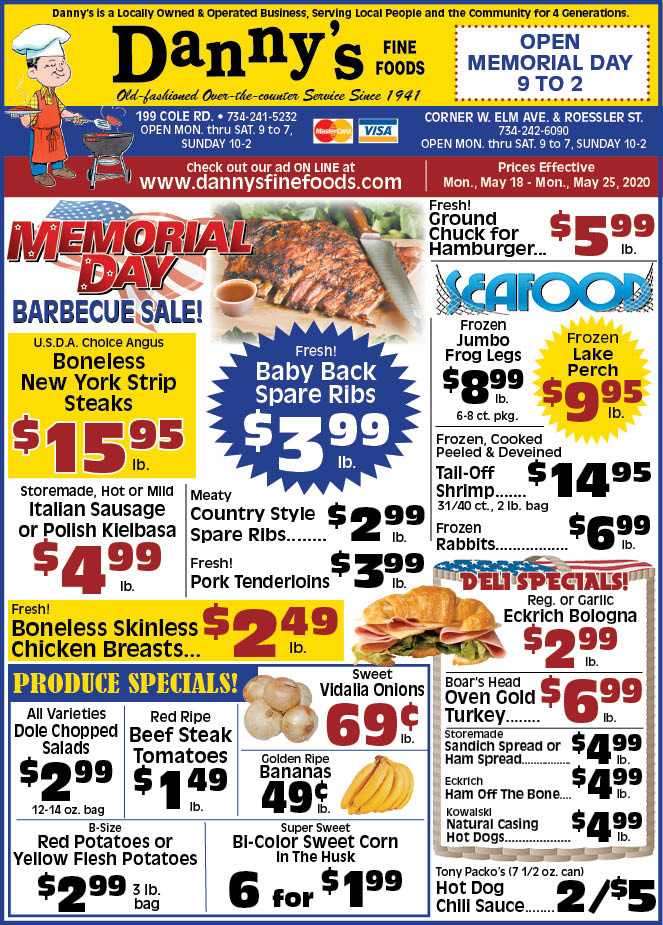 Weekly Special | Danny's Fine Foods