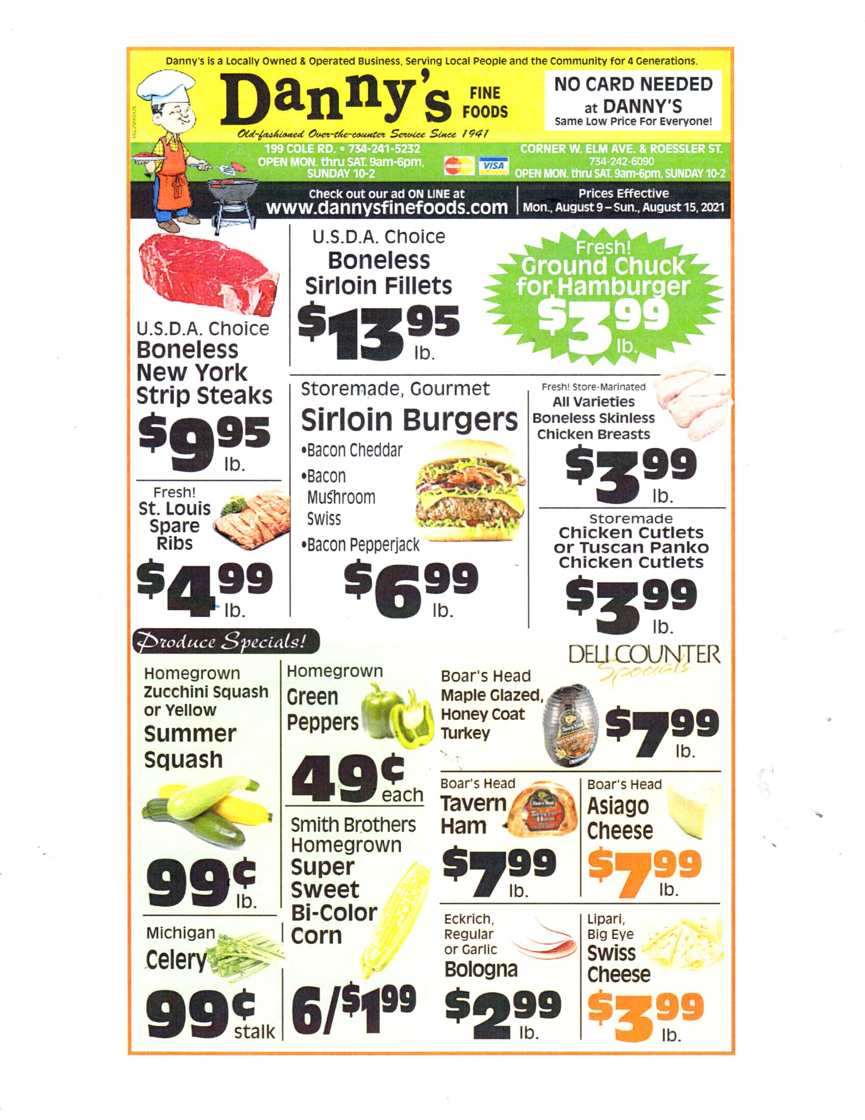 Weekly Special | Danny's Fine Foods