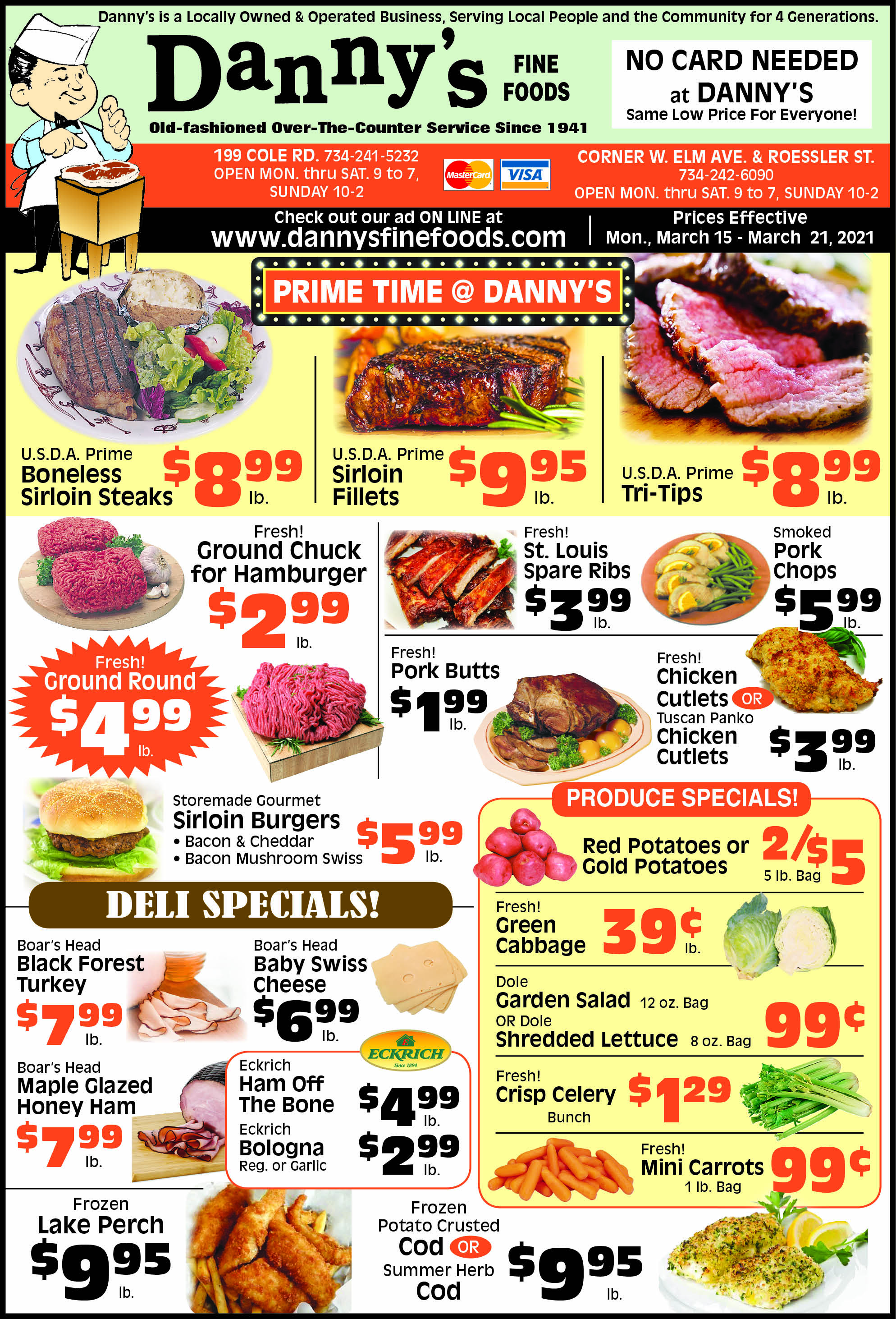 Weekly Special | Danny's Fine Foods