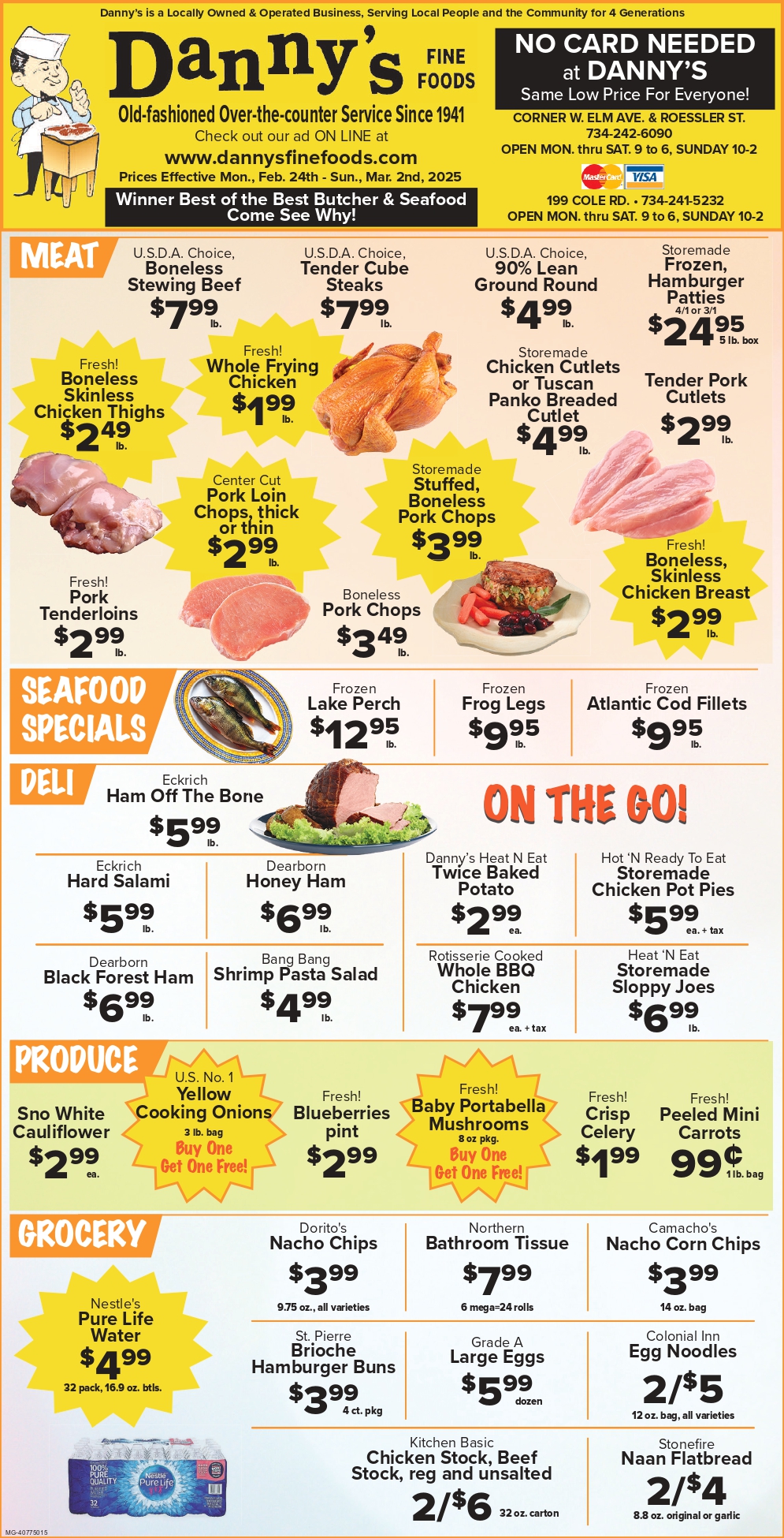 Weekly Special | Danny's Fine Foods