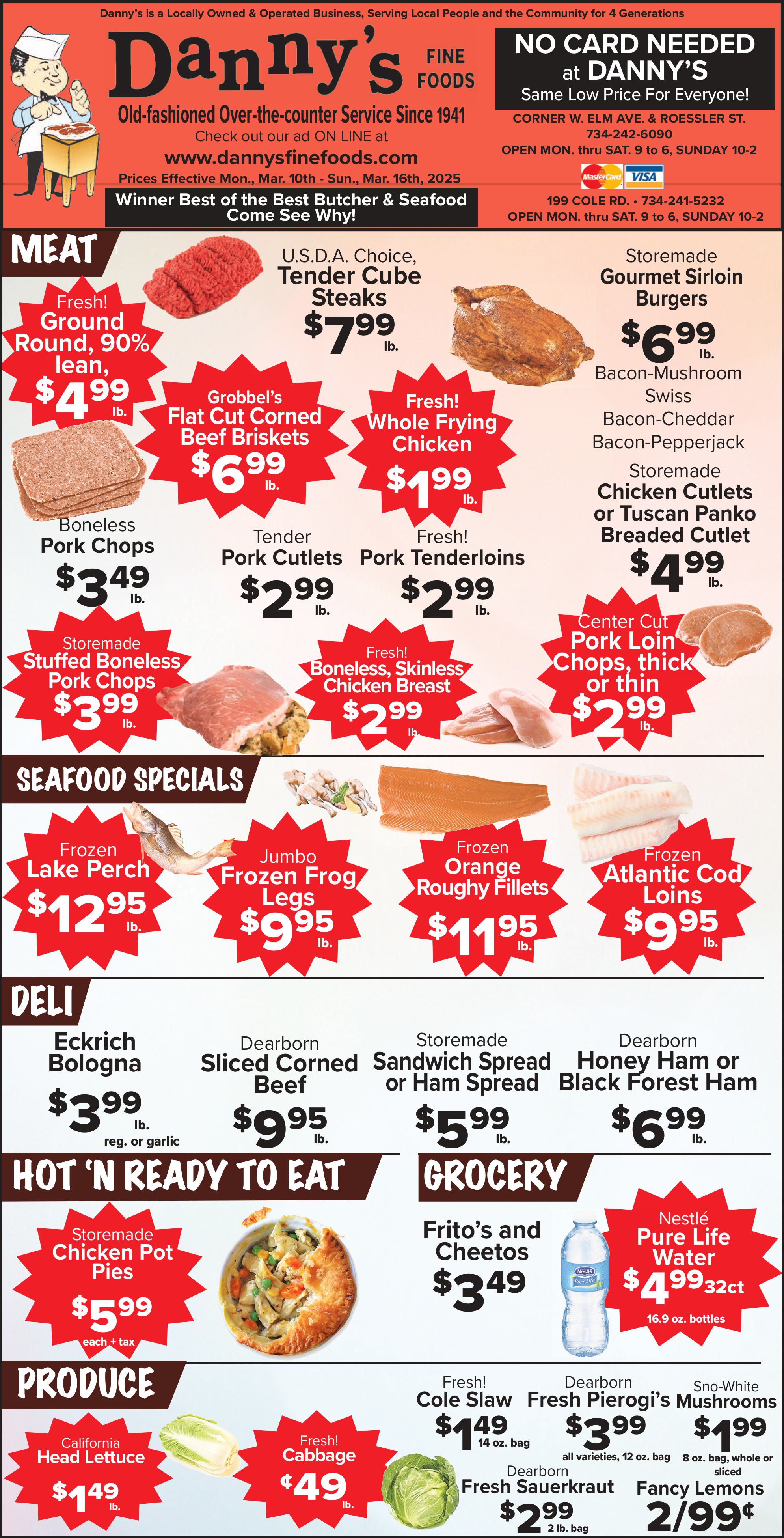 Butcher Shoppe | Danny's Fine Foods